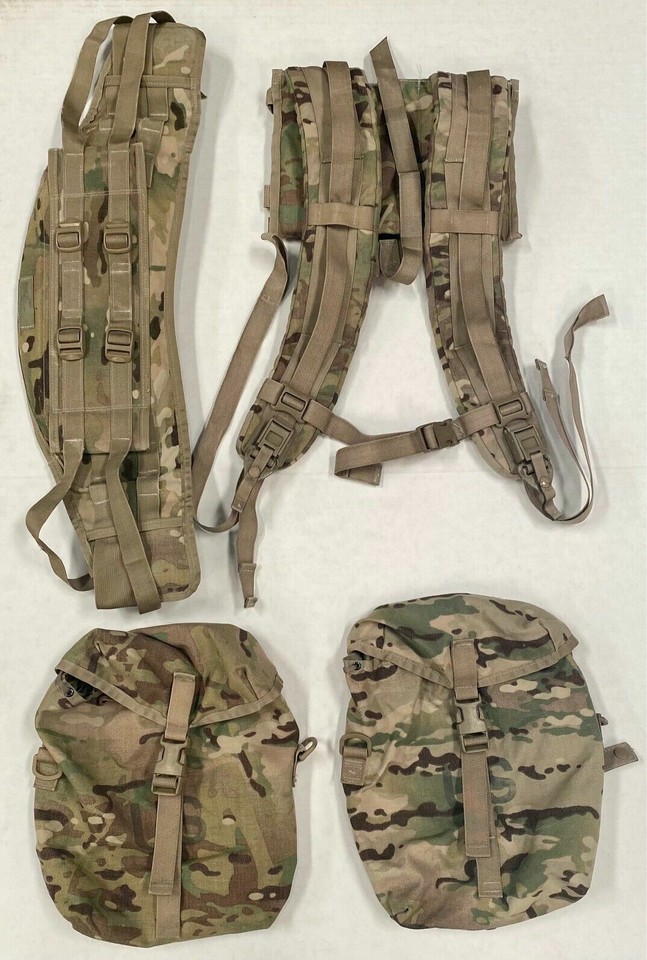 MOLLE II Large Rucksack OCP Scorpion COMPLETE: RUCK+FRAME+STRAPS+BELT+ ...