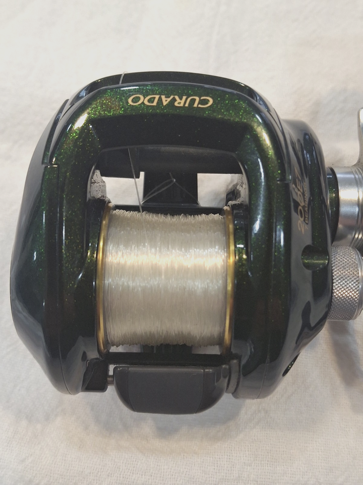 USED CONDITION-SPOOLED,NEVER FISHED?? SHIMANO CURADO 200E7 BAITCAST ...