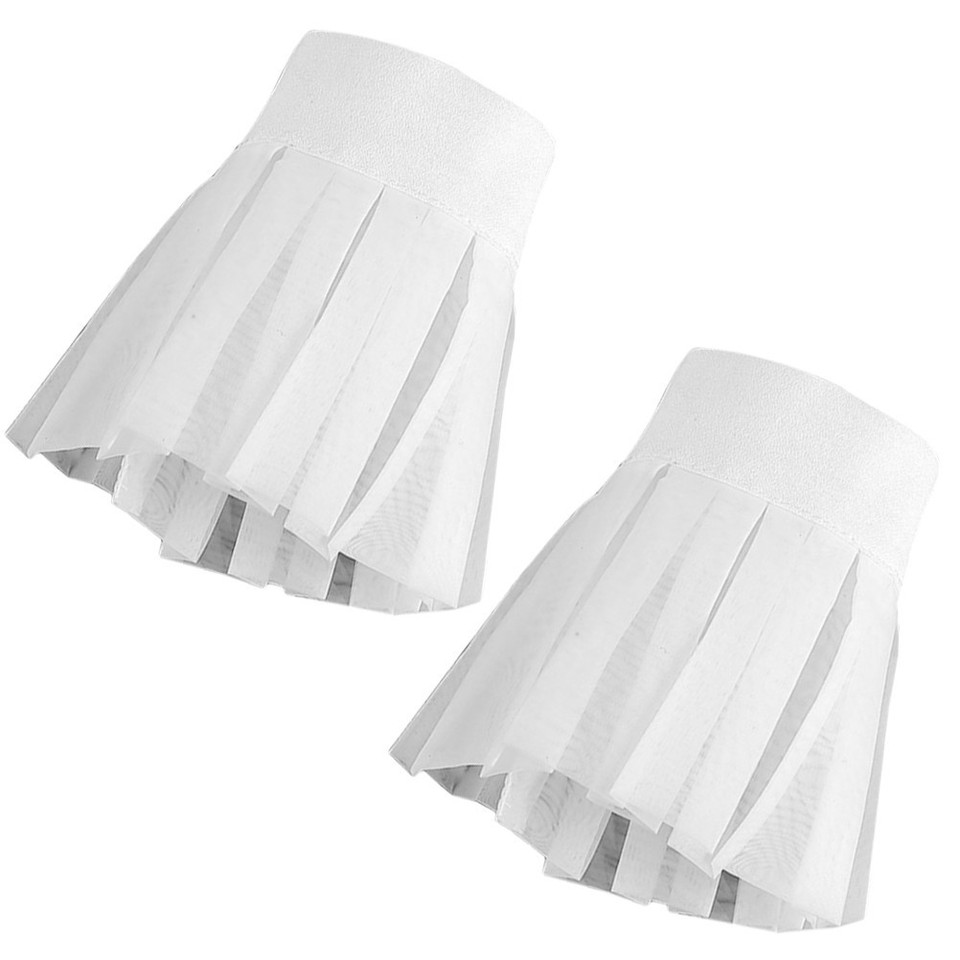 1 Pair Wrist Cuffs Clothes Detachable Shirt False Sleeves Fake Wrist ...