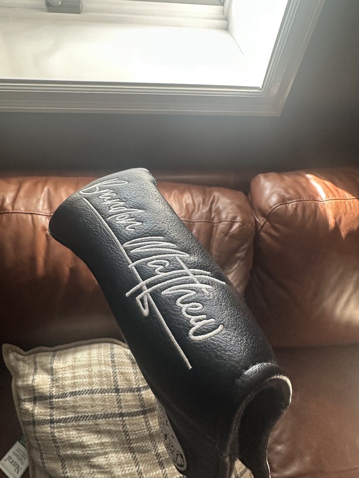 Brandon Matthew Raw Rusty putter with welded neck carbon head | eBay