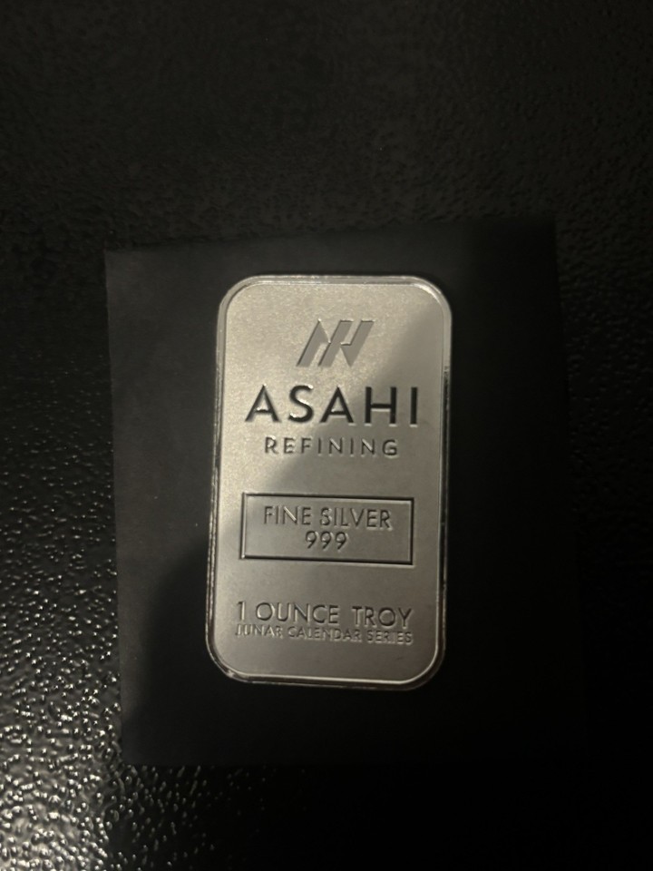 2025 Asahi Refining 1 oz Silver Bar – Year of the Snake (Lunar Calendar ...