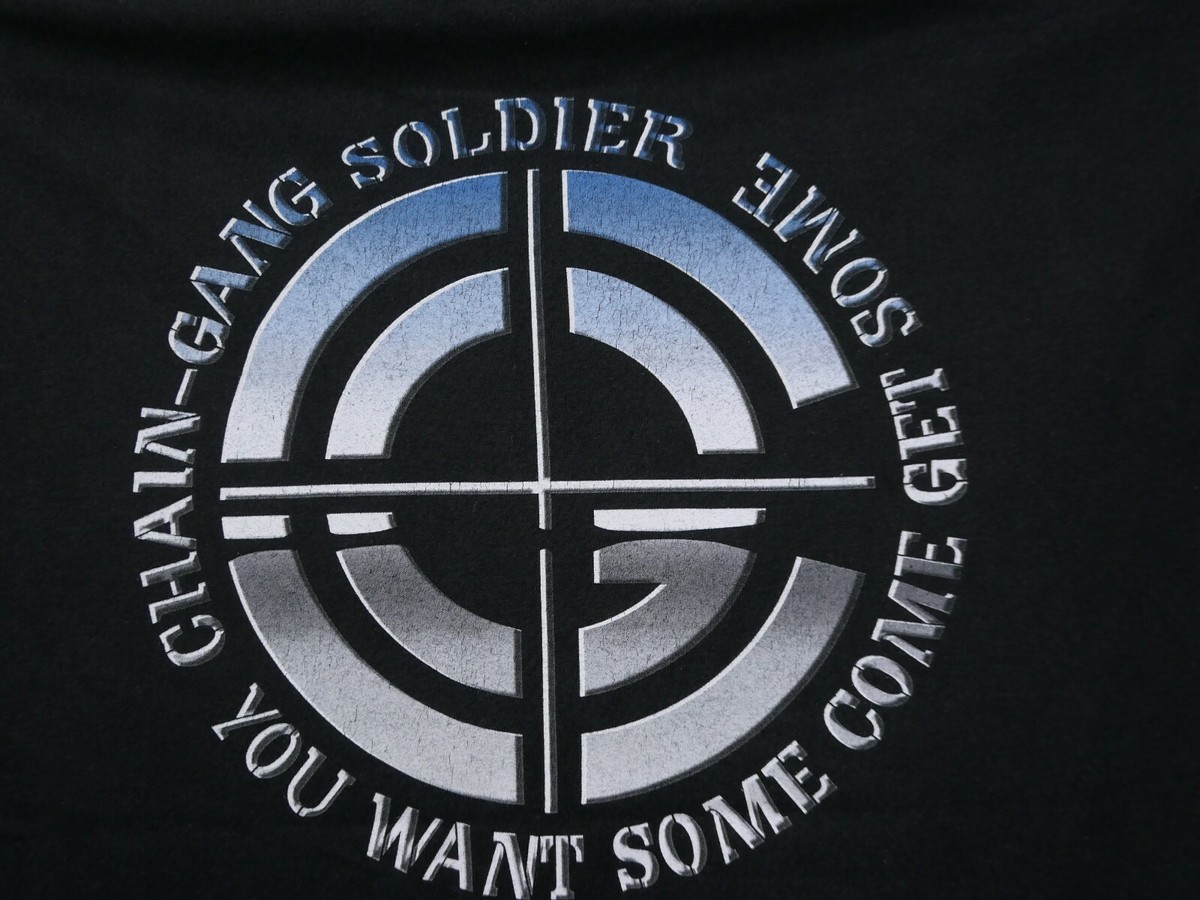 Chain Gang Soldier Logo Vintage John Cena Chain Gang Soldier Wrestling