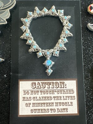 Harry Potter Cursed Necklace Enamel Pin Rare Half Blood Prince Fantasy ...