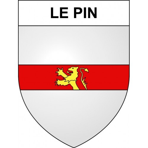 Le Pin 39 ville sticker blason écusson autocollant adhésif | eBay