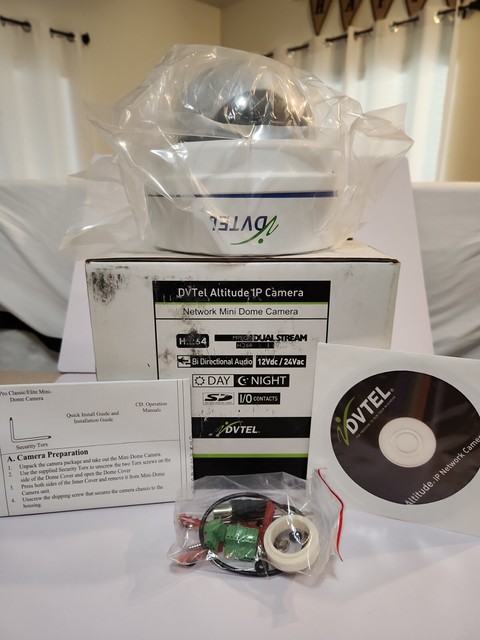 DVTEL CM-2101-11P IP Dome camera Indoor/Outdoor for sale online | eBay