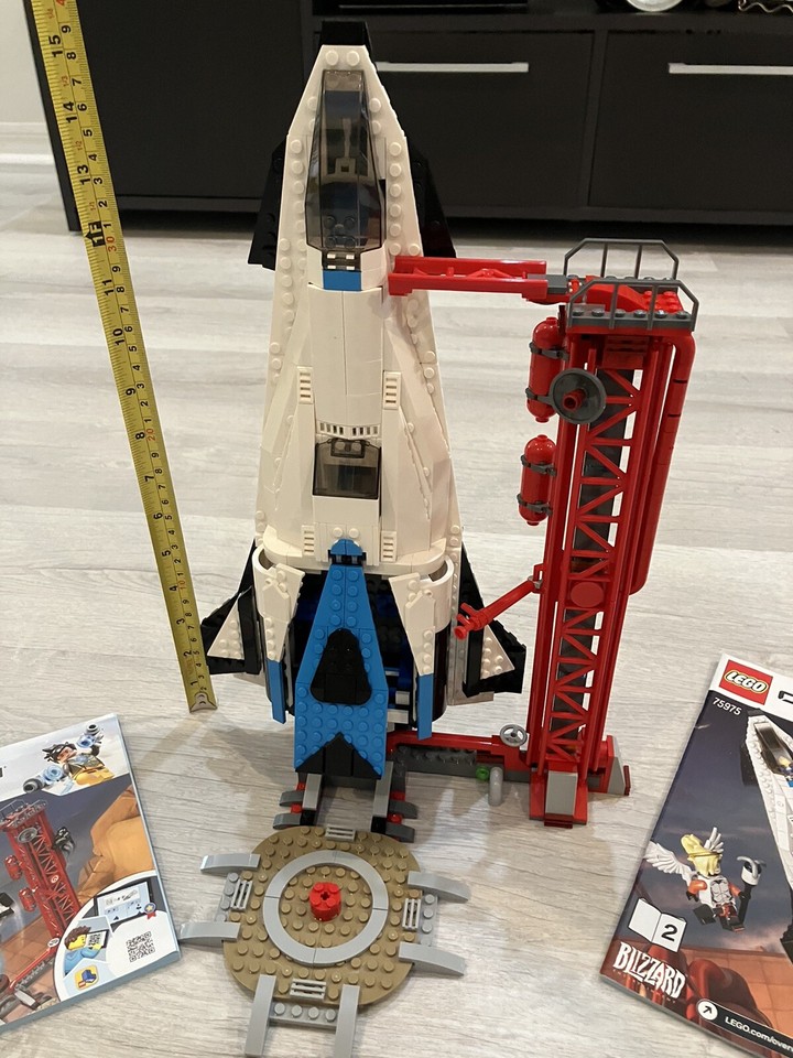 LEGO Overwatch 75975: Watchpoint: Gibraltar - Used Great Condition | eBay