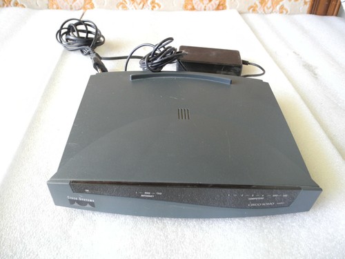 Cisco Soho-a 91 ADSL Broadband Router 4 Ports With PSU Charger OK for ...