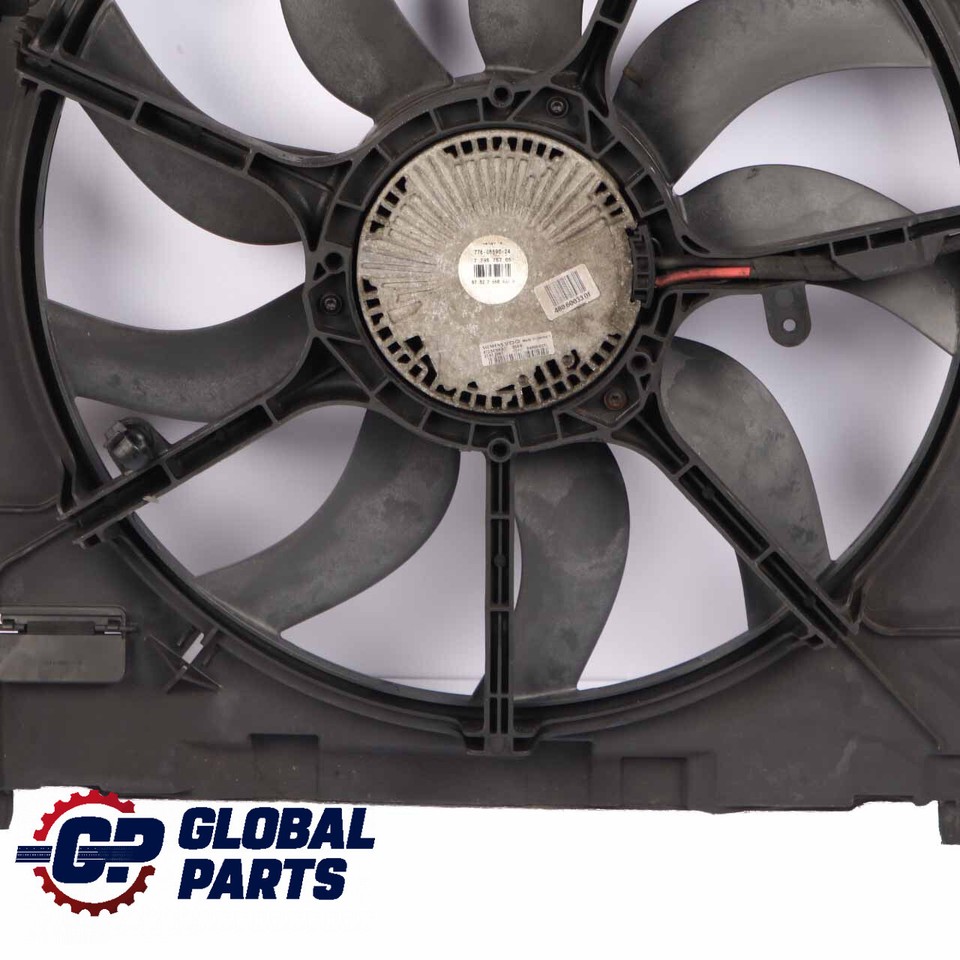 BMW X5 E70 Radiator Fan M57N2 N55 N57 Cooling Fan Shroud Housing 850W ...