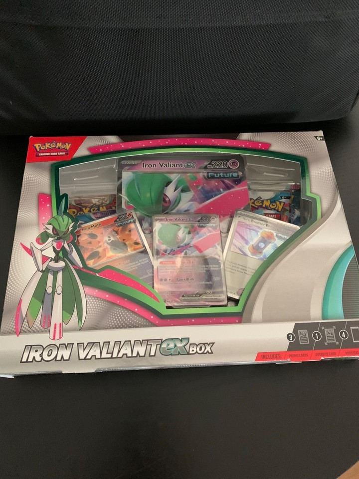 pokemon tcg iron valiant ex box | eBay