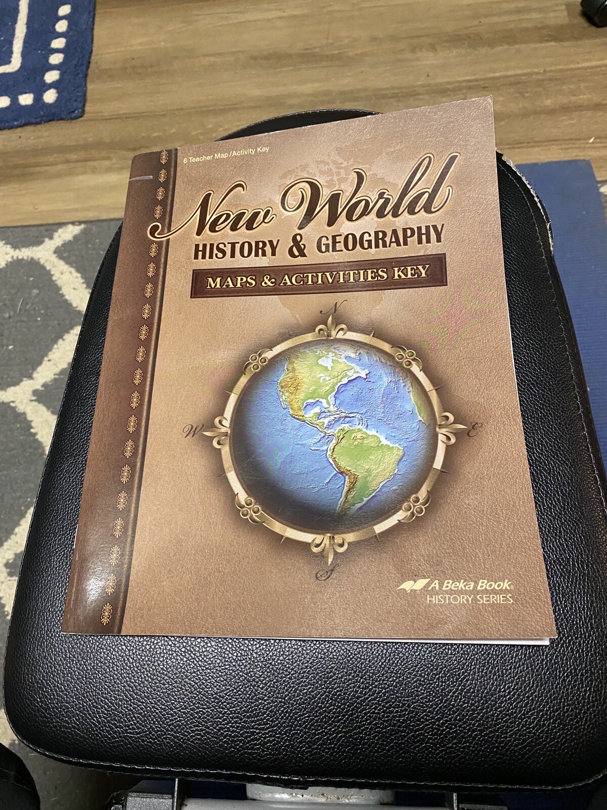 Abeka New World History and Geography Maps And Activities teacher key ...