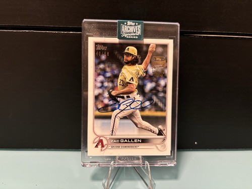2023 Topps Archives Signature Series - Zac Gallen /98 | eBay