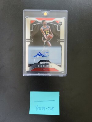 Cam Reddish - Prizm #256 RARE SSP Auto Hawks Rookie RC Autograph YM034 ...