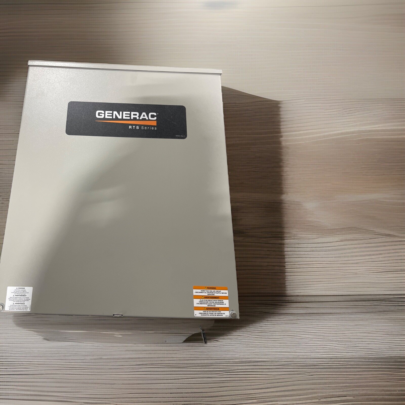 GENERAC Automatic Transfer Switch RTSN100J3, 3PH, 100A Current Rating ...