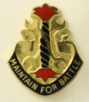 Vintage US MILITARY Insignia Pin ARMY 198th Maintenance Battalion | eBay