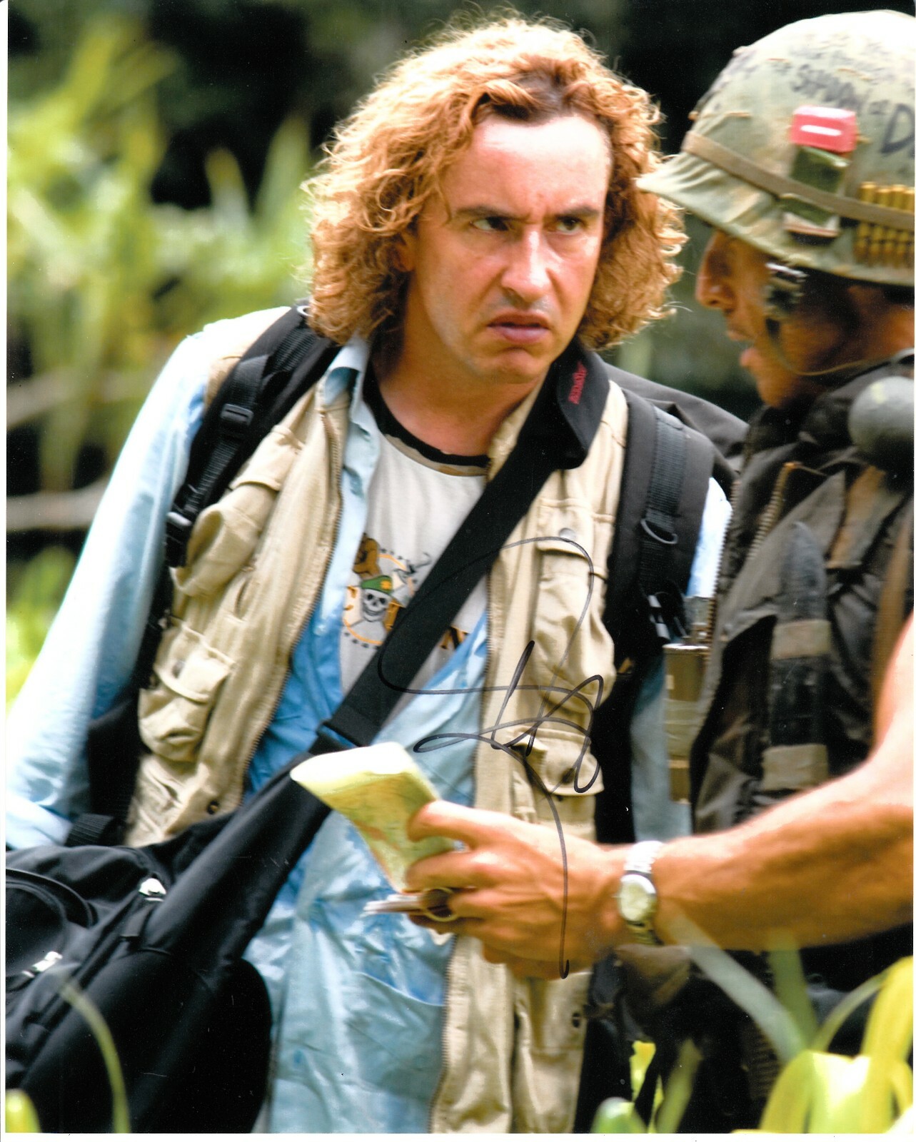 STEVE COOGAN SIGNED PHOTO TROPIC THUNDER (3) | eBay