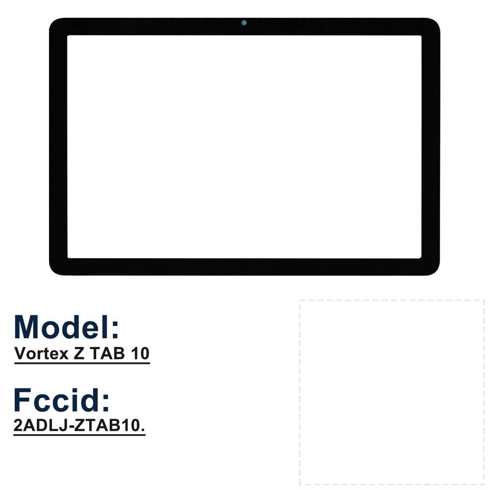 10.1" Touch Screen Digitizer Glass Panel For Vortex Tab 10/T10M/Pro ...