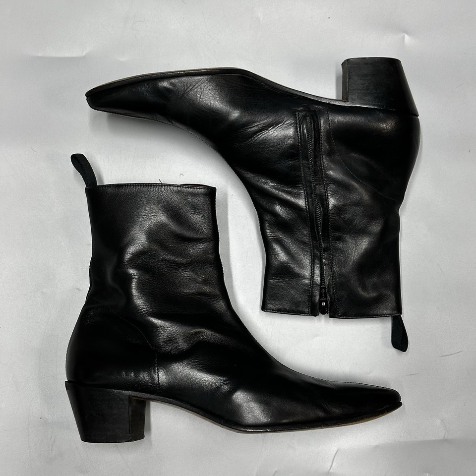 Beatwear Mark Astbury Beatle Low Cavern Boots EU 43 (US 9.5-10) Cuban ...