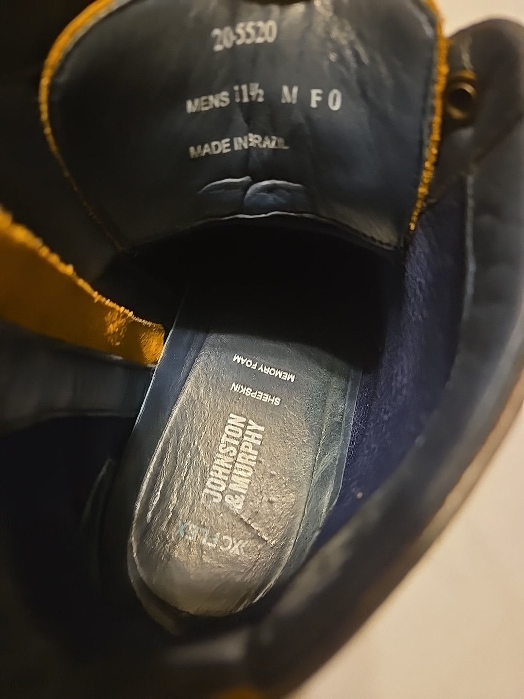 Johnston & Murphy Cody Wingtip Zip Boots 11 1/2 M Excellent Condition ...