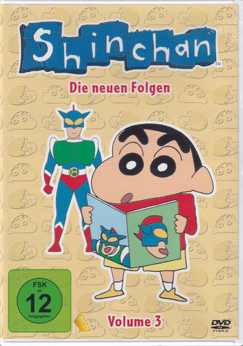 Shin chan DVD Die neuen Folgen Volume 3 Vorlauter 5-jähriger Junge ...