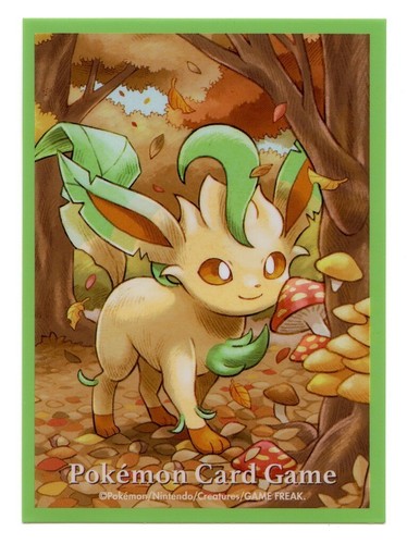 Leafeon & Glaceon Autumn Woods Individual Card Sleeves Pokemon Center ...