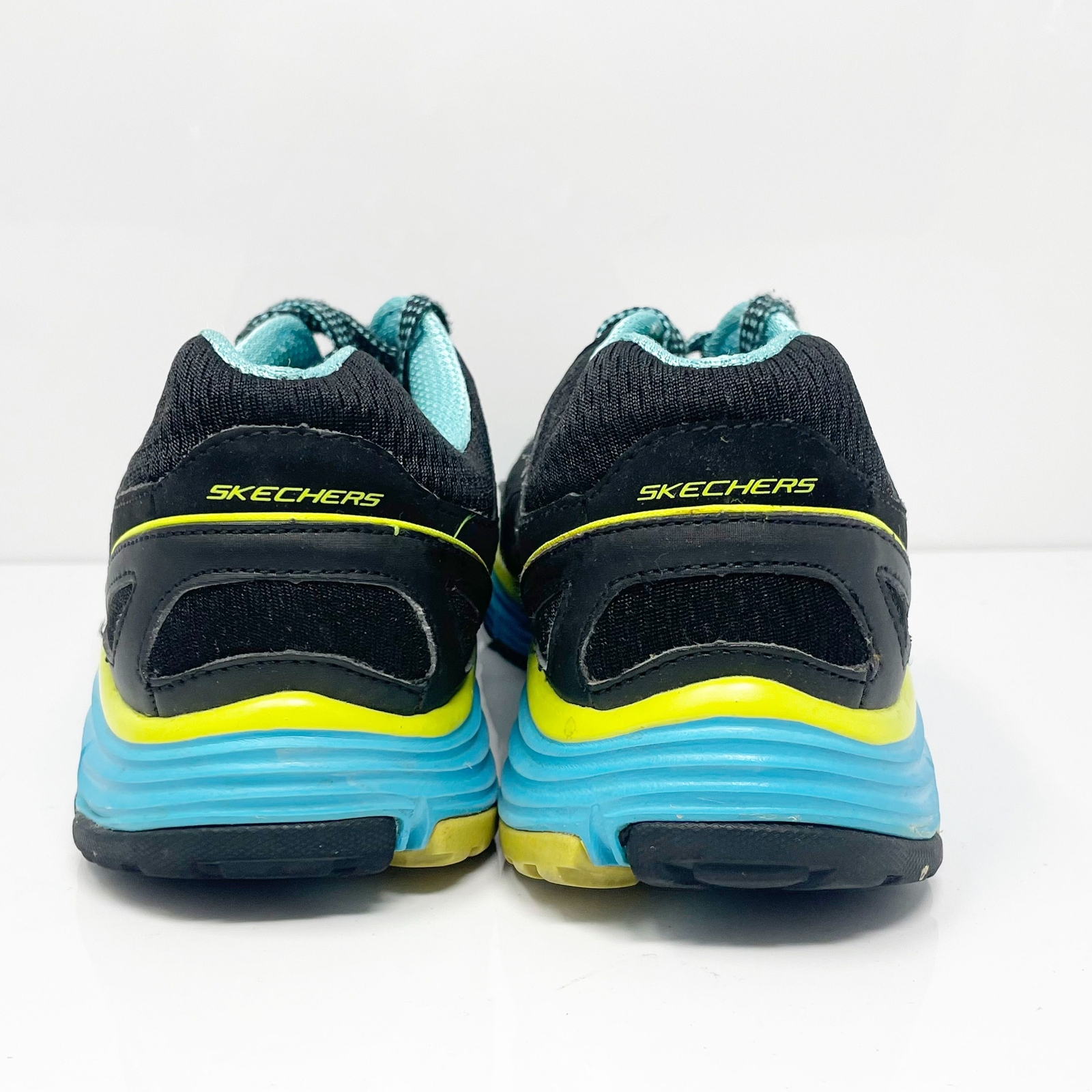 Skechers Womens Lightweight 11642 Black Running Shoes… - Gem