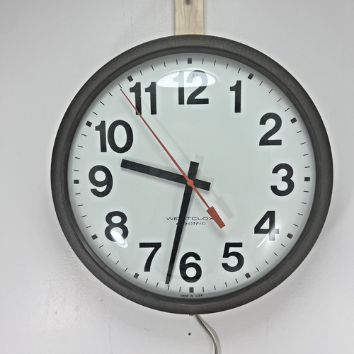 OLD VINTAGE WESTCLOX WALL CLOCK SWEEPING SECOND HAND WORKS TESTED | eBay