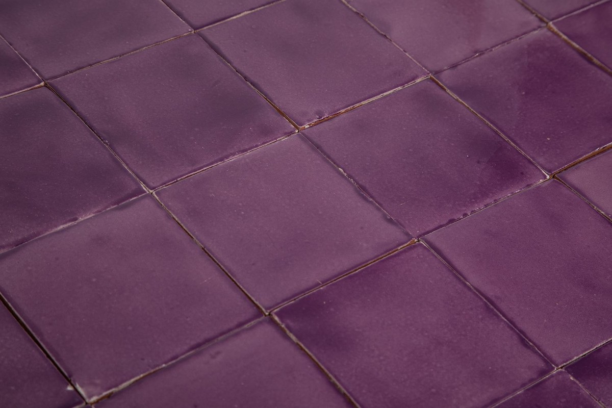 Purple Ceramic Tile