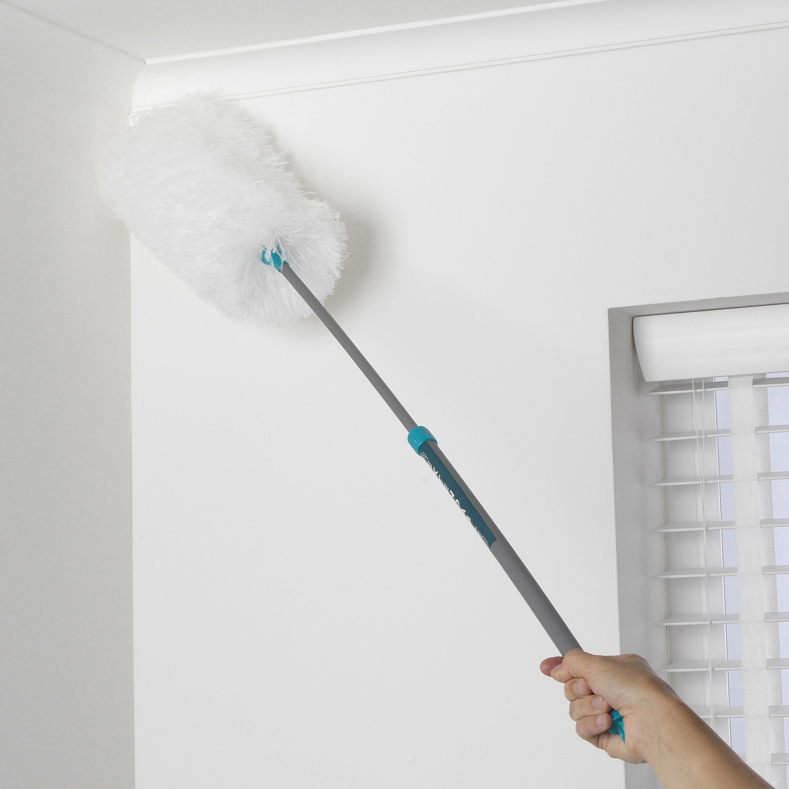 Beldray Fluffy Duster Long Reach Telescopic Handle 110 cm Microfibre | eBay
