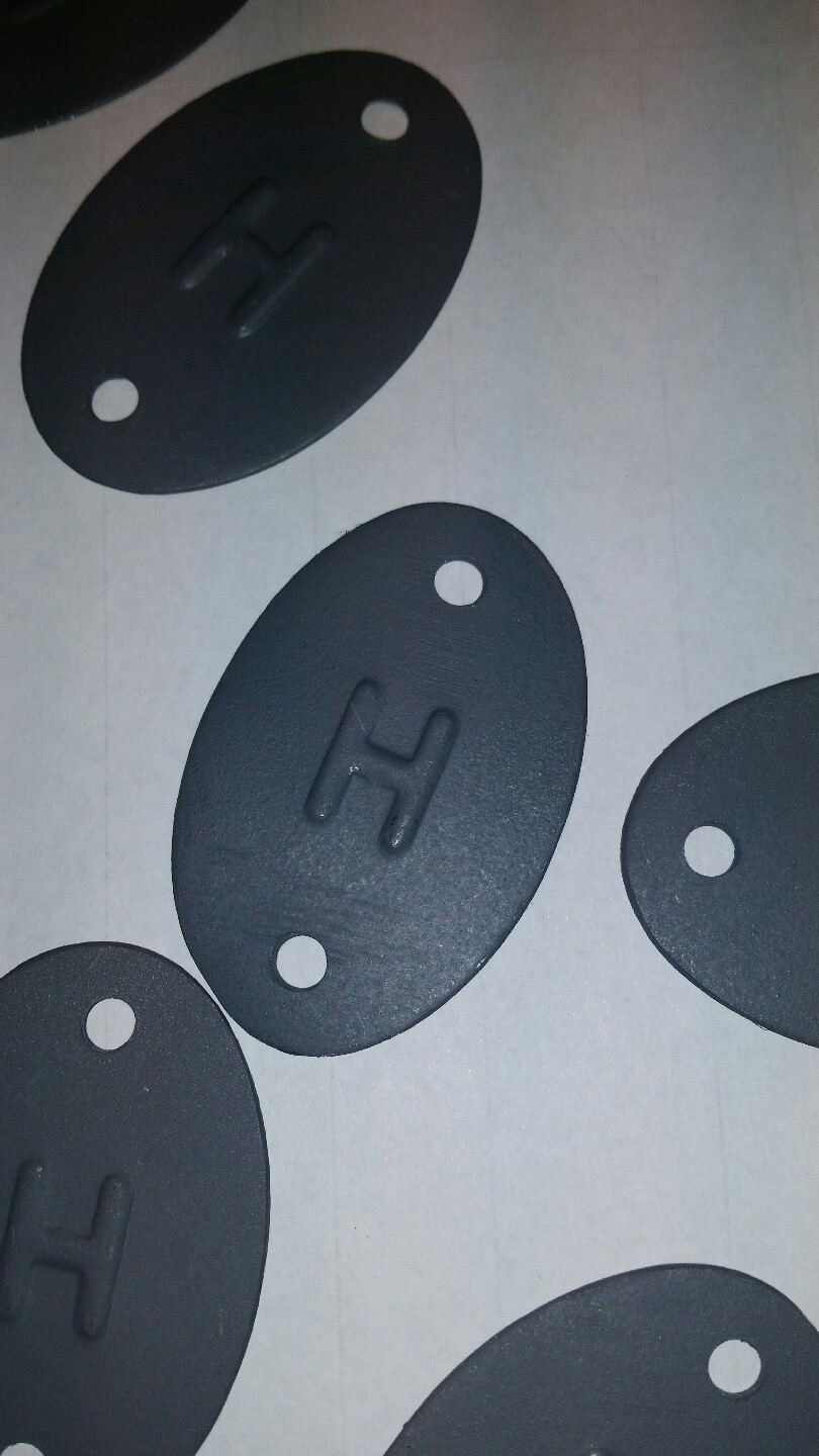 Model T Ford Wood Wheel Felloe Plate Stamped With An H Imprint. | eBay