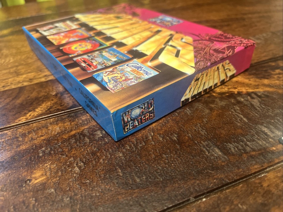 GIANTS Commodore 64 C64 Disk Boxed Complete 720 GAUNTLET OUT RUN CALI ...