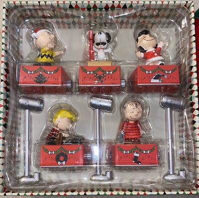 Hallmark Peanuts Christmas Dance Party Collector's Set 2017 Special ...