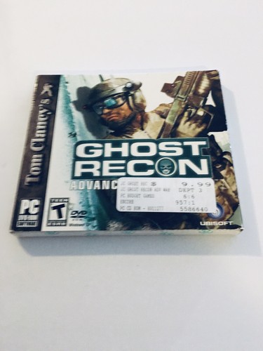 New Sealed Tom Clancy's Ghost Recon: Advanced Warfighter (PC DVD-Rom ...