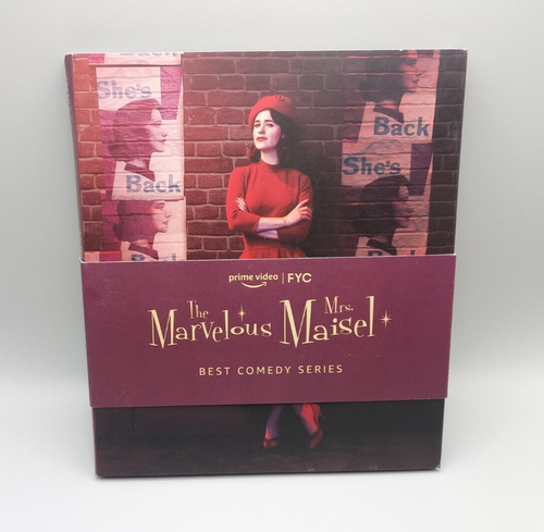 MARVELOUS MRS. MAISEL SEASON 4 FYC 3 DVD SET w/Poster & Booklet ...
