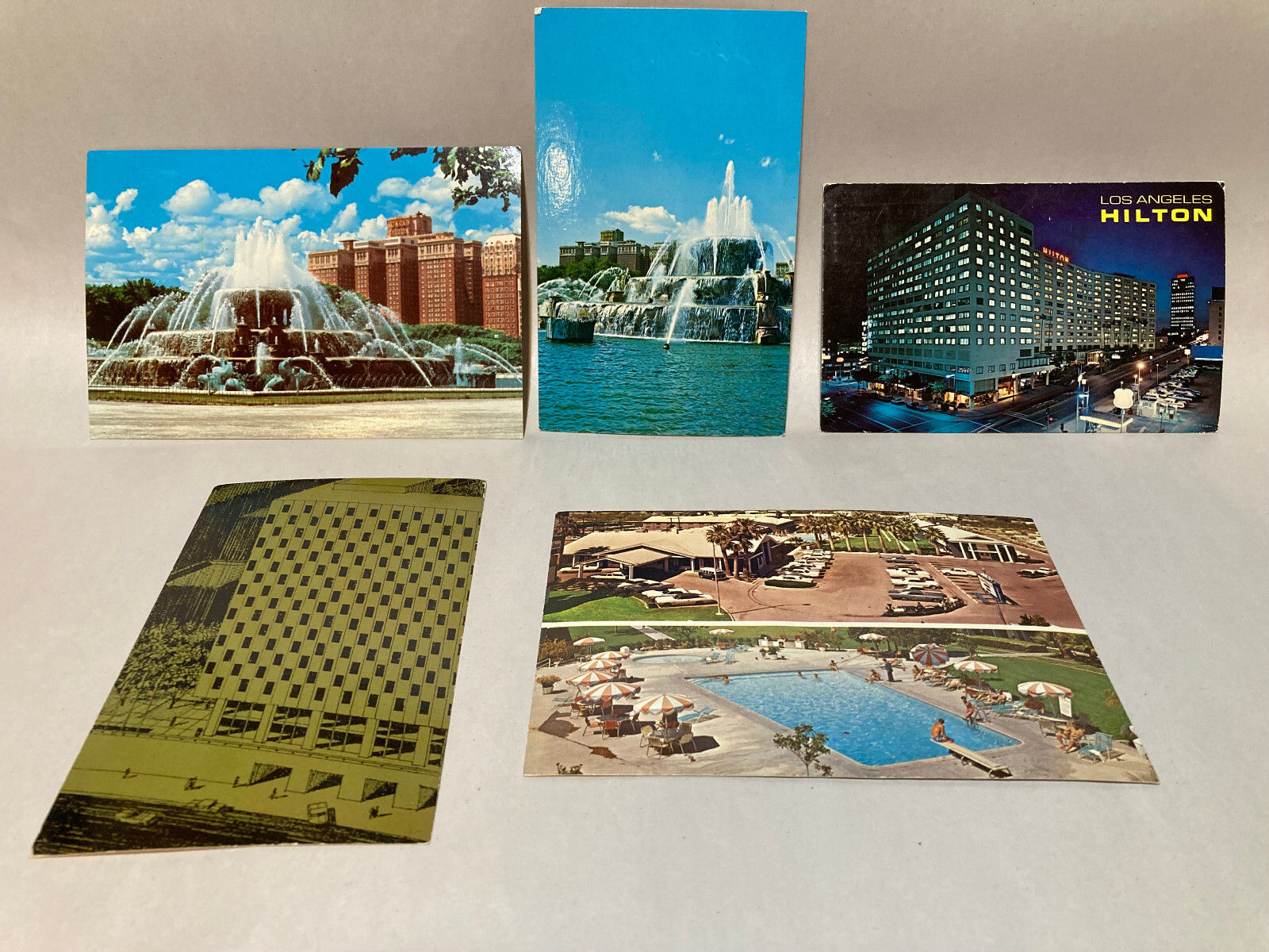 Lot of 5 Hilton Hotel Vintage Postcards | eBay
