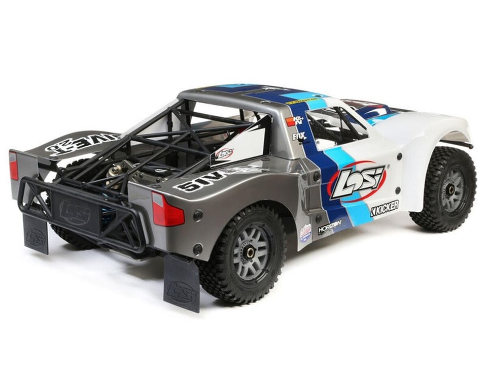 Losi 5IVE-T 2.0 1/5 4WD Short Course Truck Grey/Blue/White 32cc ...