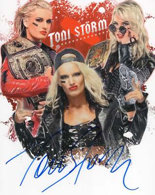 Toni Storm (8x10) AEW photo signed auto autographed WWE | eBay
