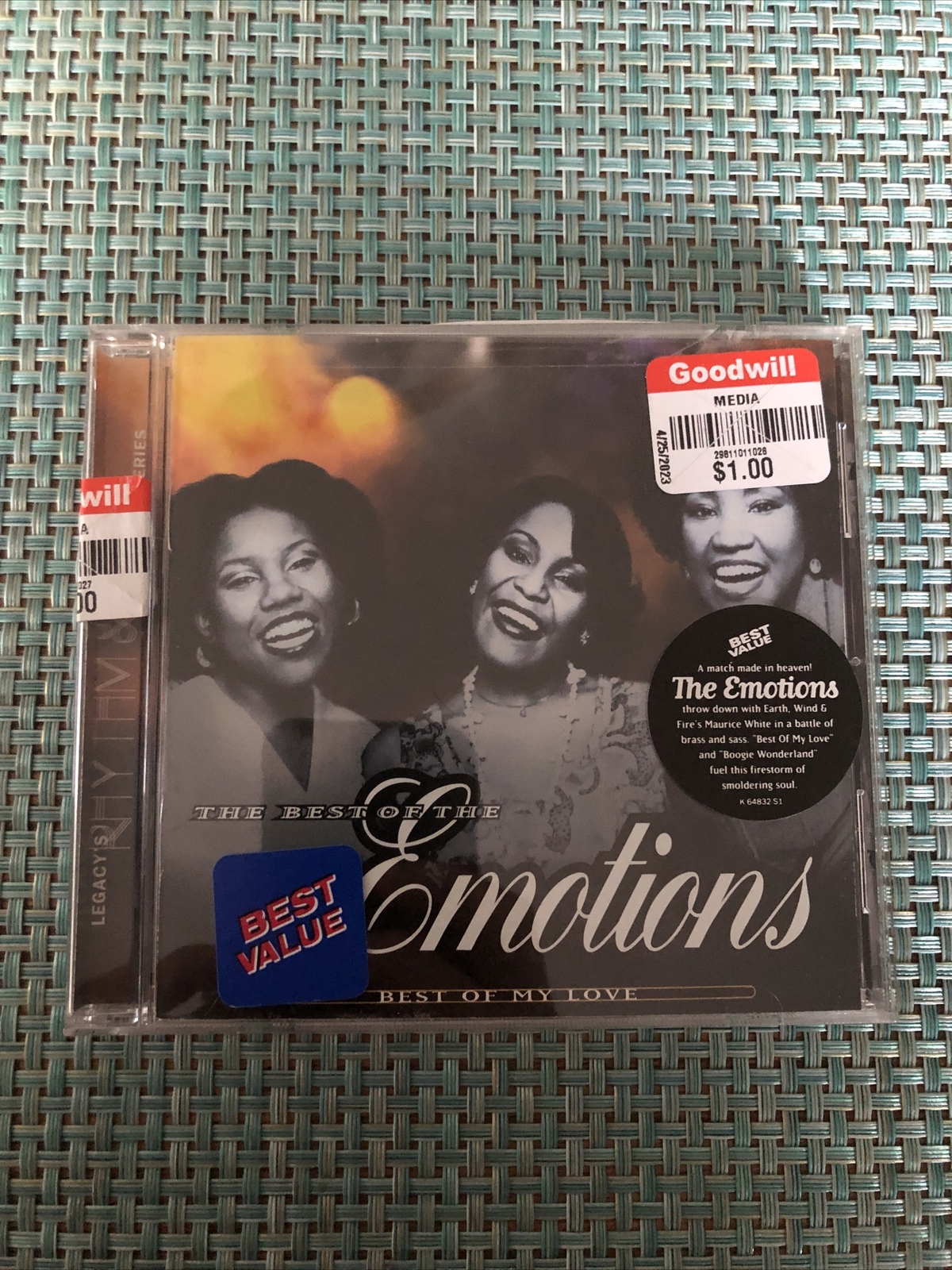 The Best Of THE EMOTIONS Best Of My Love CD MINT Rejoice Yes I Am | eBay