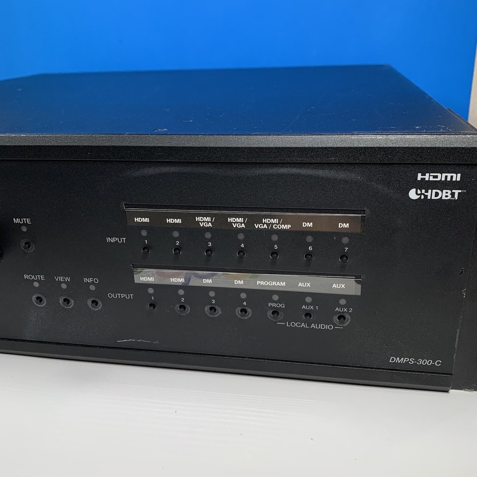 Crestron DMPS-300-C Digital Media Presentation System HDMI HDBT | eBay