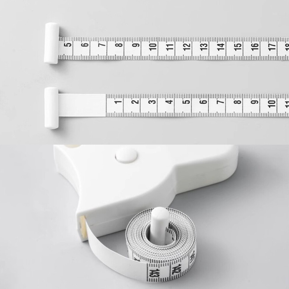 150Cm Body Measuring Tape Push Button Retract Retractable Measuring ...