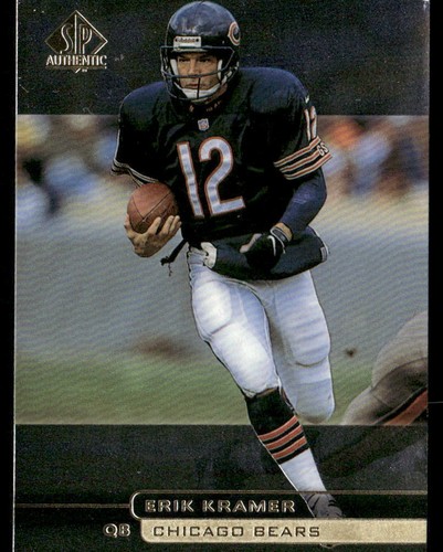 Erik Kramer 1998 SP Authentic #57 Chicago Bears | eBay