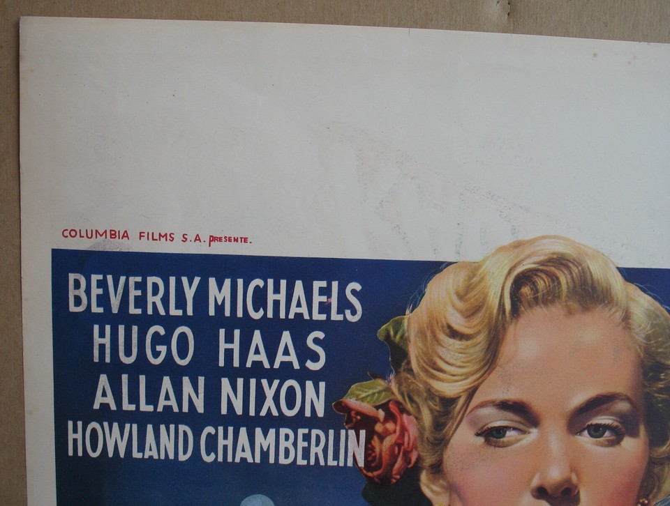 PICKUP (1951) Belgian Poster, Beverly Michaels, Hugo Haas, Allan Nixon ...