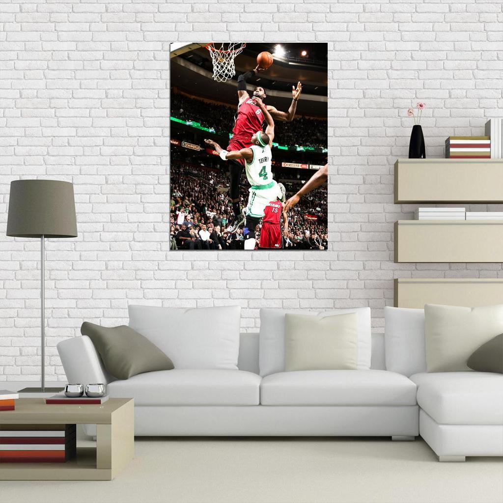 Lebron James Dunks On Jason Terry Poster