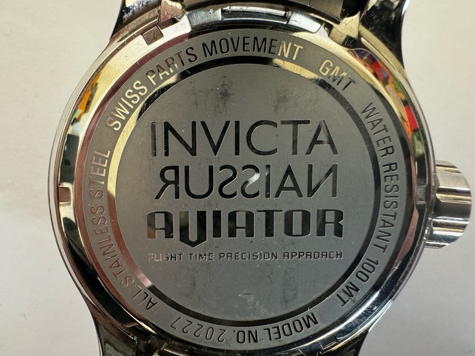 invicta russian aviator watch 20227 | eBay