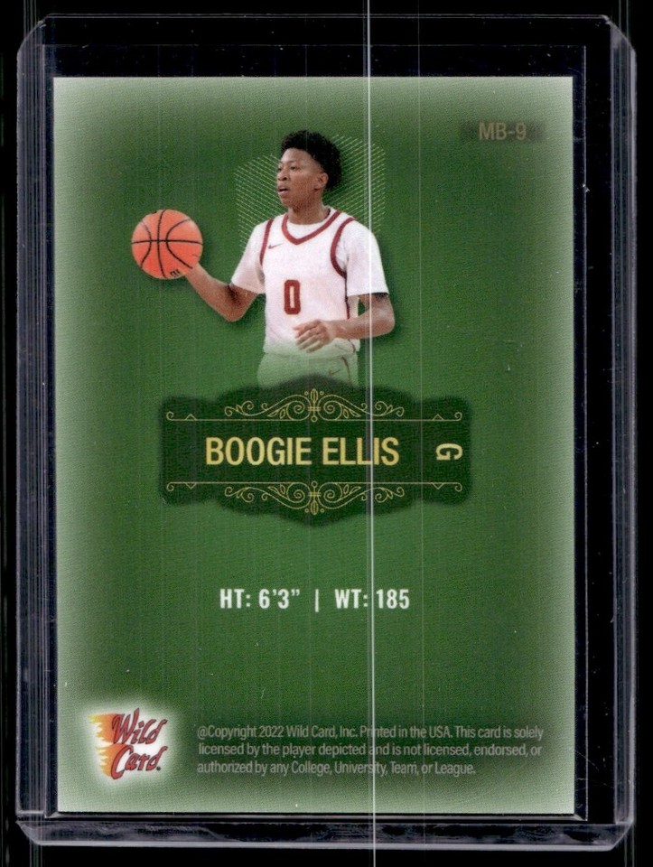 2022-23 Wild Card Matte Boogie Ellis Rookie /200 #MB-9 | eBay