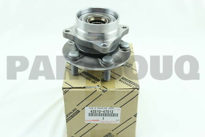4351047012 Genuine Toyota HUB & BEARING ASSY 43510-47012 | eBay