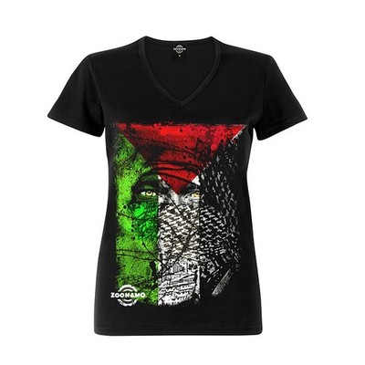 Zoonamo T-Shirt PALESTINE Women's Classic Black New WM 2026 | eBay
