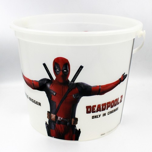 Deadpool 2 Popcorn Bucket Supersize 335oz Movie 2018 Memorabilia ...