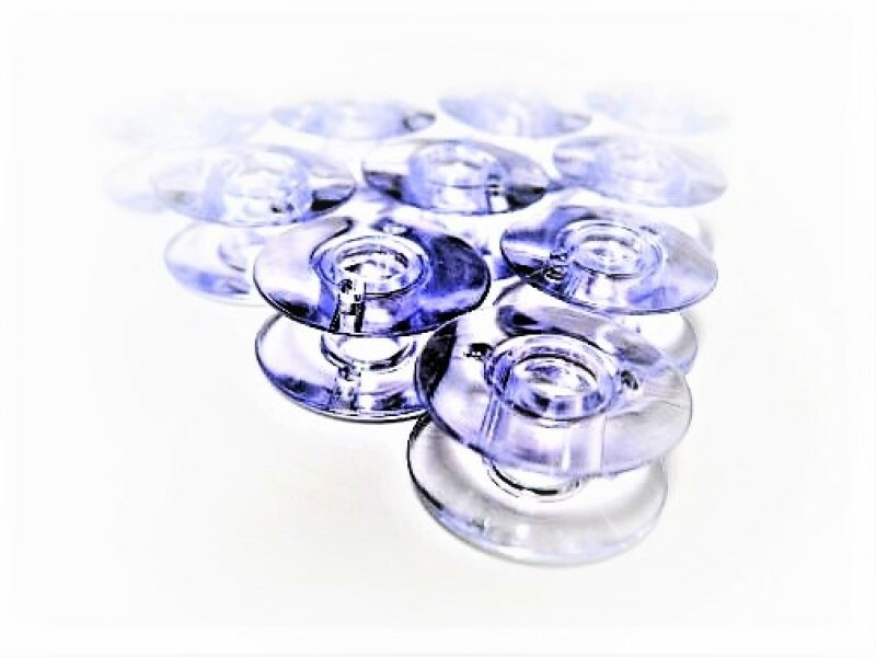 20 Clear Plastic Drop-In Curved Bobbins, 172336, SINGER 66 Class Sewing ...