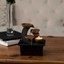 Office Desk Water Fountain Zen Waterfall Indoor Decor Plug In Electric ...