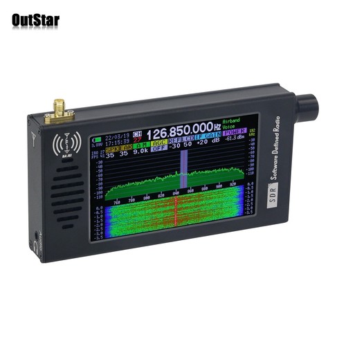 SDR Radio Receiver DSP Digital Demodulation CW/AM/SSB/FM/WFM w/ 4.3 ...